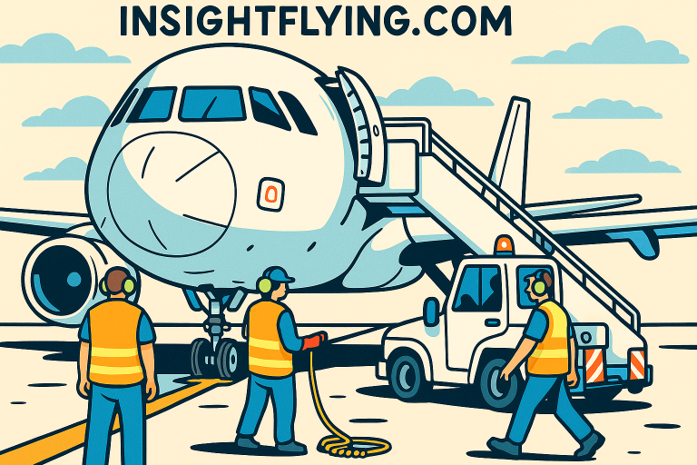 ️ Pushback and Apron Operations - Insight Flying