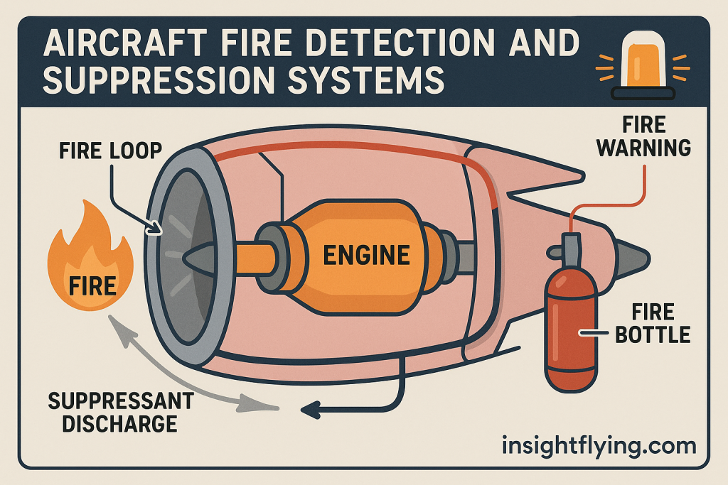 Aircraft Fire Detection and Suppression Systems - Insight Flying