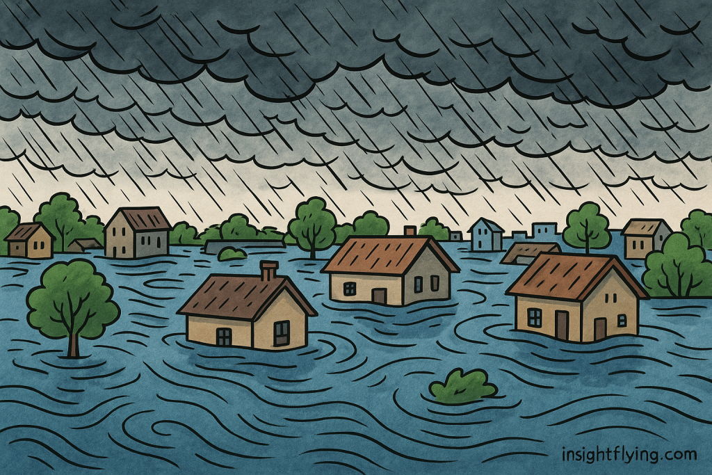 Precipitation / การตกของฝนหรือหิมะ - Insight Flying